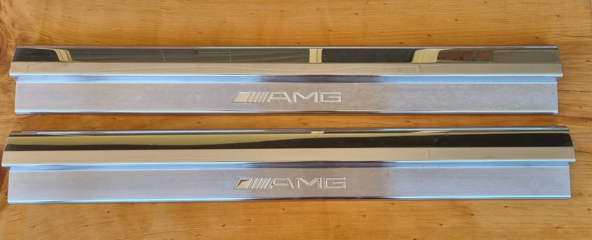 Sill Plates - stainless steel to suit Mercedes Benz W208 CLK 1997-2002 ...