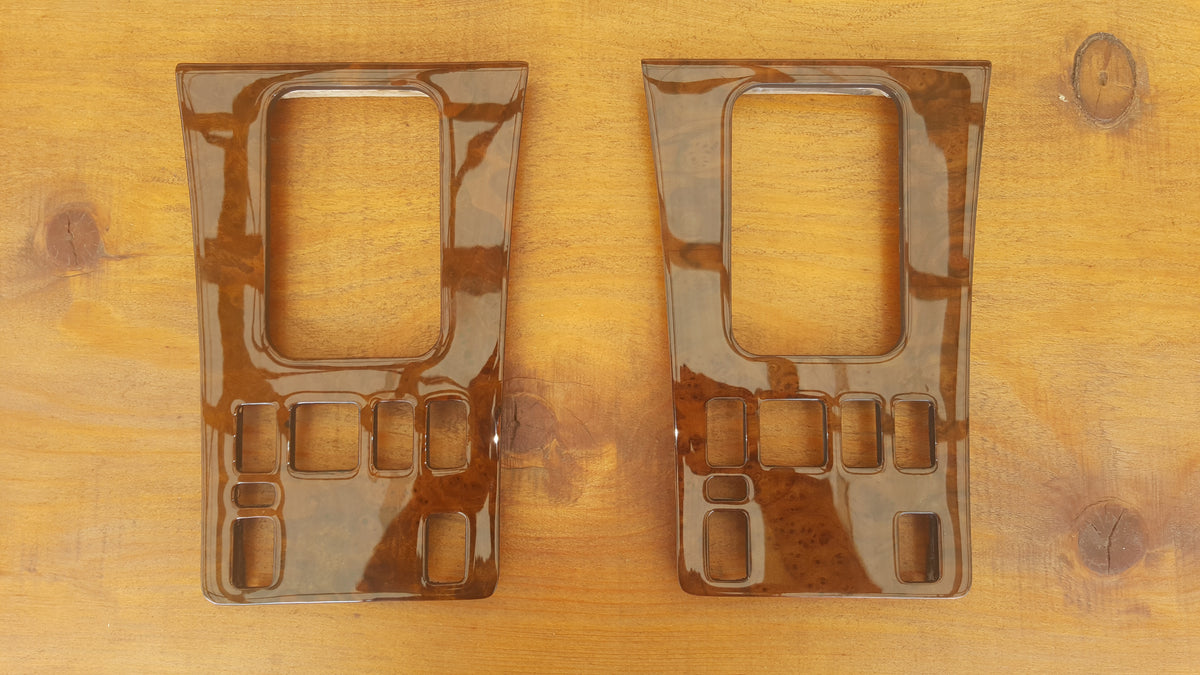 Mercedes-Benz W126 - refurbished Gear Shifter Panel - before & after ...